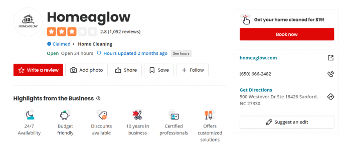 Homeaglow Reviews