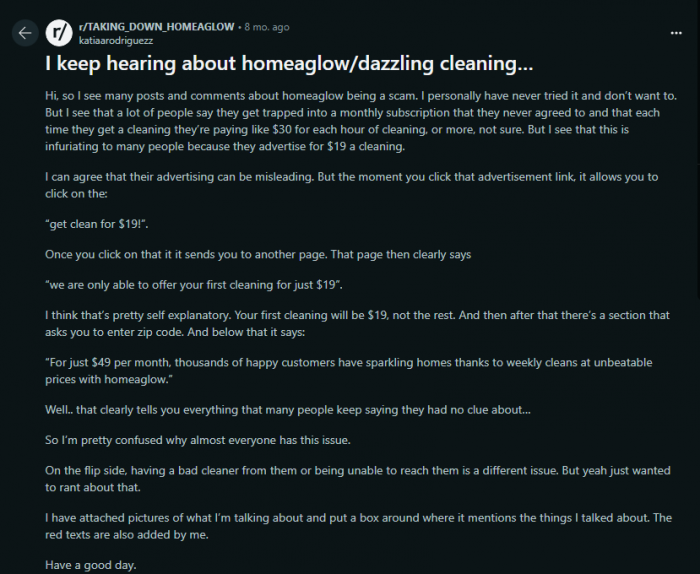 Homeaglow Reviews