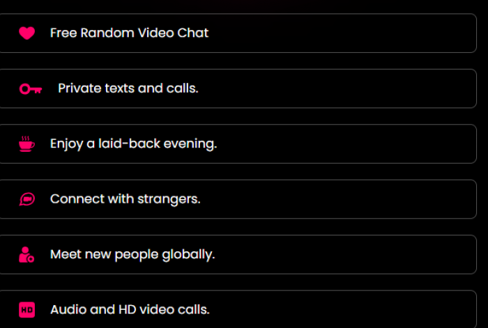 Pink Video Chat: Claimed Features vs User Experience